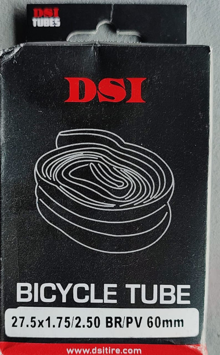 DSI INNER TUBE 27.5x1.75 / 2.5 BR-PV 60MM – Muscat Bikes